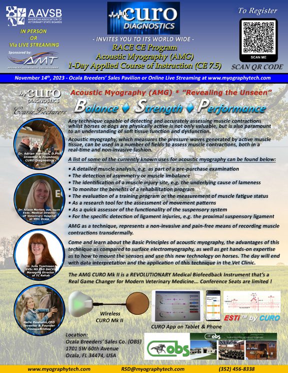 RACE CE Program: The AMG CURO Mk II – Elite Equestrian magazine